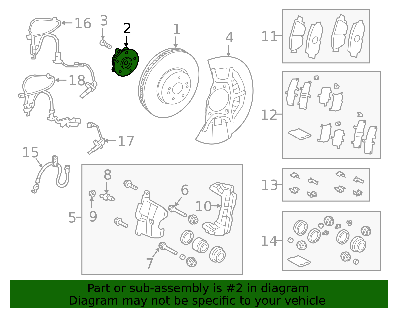 43550-06010 - Wheel Bearing And Hub Assembly For 2021-2024 Lexus ES250 ...