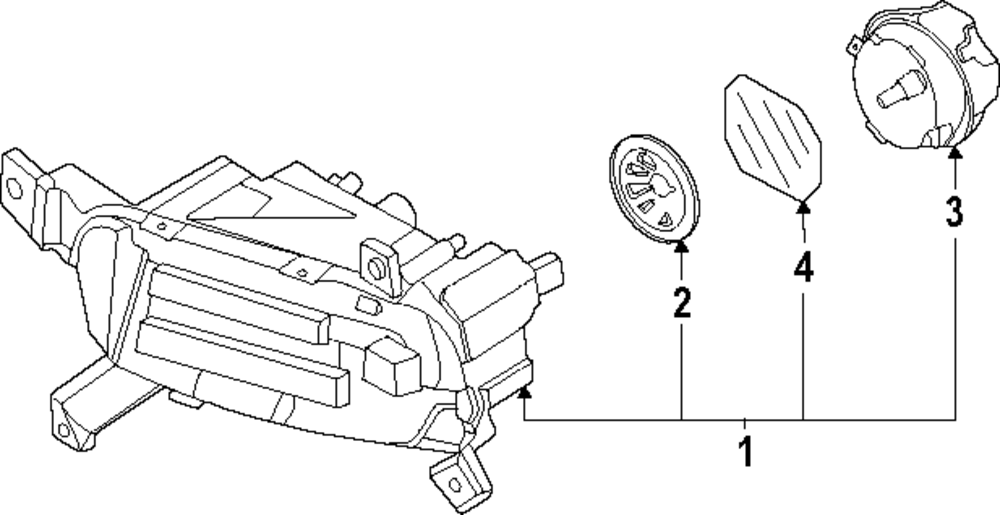 92202-R5500 - Fog Lamp Assembly 2024-2025 Kia Sorento | Kia.Parts