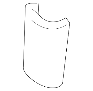 2014-2025 GM Jet Black Front Seat Belt Anchor Plate Tensioner Cover ...