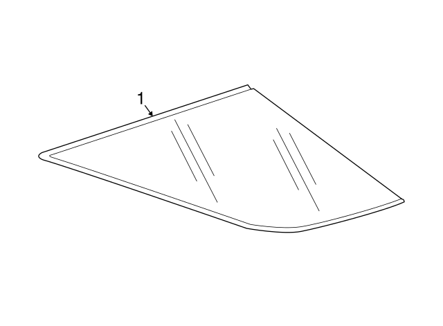 2018-2020 Chevrolet Equinox Passenger Side Body Side Window 84330026 ...