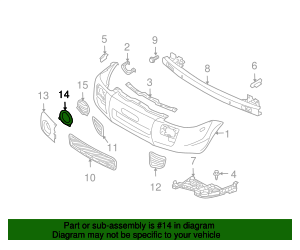 2005-2009 Hyundai Tucson Seal 86555-2E000 | OEM Parts Online