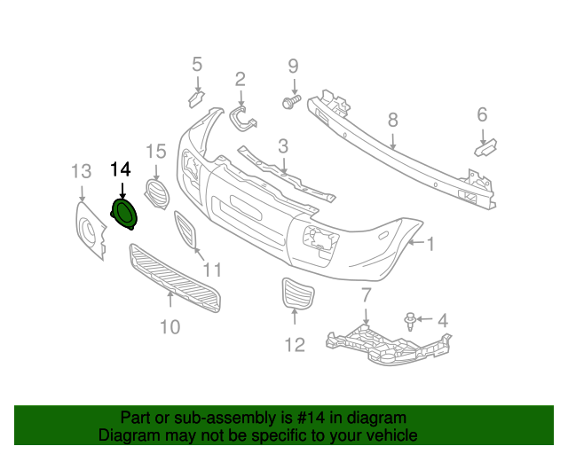 2005-2009 Hyundai Tucson Seal 86555-2E000 | OEM Parts Online