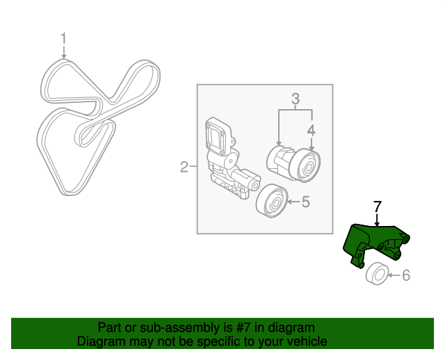 2013-2016 Hyundai Mount Bracket 25251-2G110 | OEM Parts Online