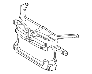 2006-2009 Volkswagen Radiator Support 1K0-805-588-S | OEM Parts Online