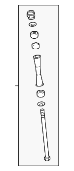 2015-2022 GM Front Suspension Stabilizer Bar Link 94772472 GM ...