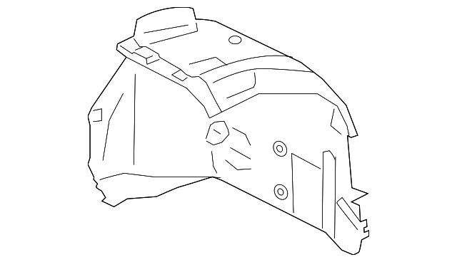 51717340796 - 2017-2022 BMW Rear Fender Liner (51-71-7-340-796) | BMW ...