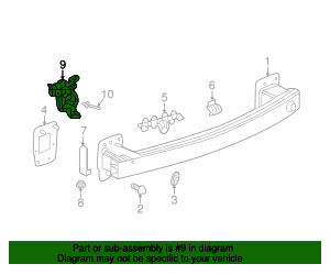 2018-2022 Chevrolet Equinox Passenger Side Rear Bumper Fascia Tail Lamp ...