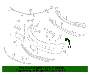 2007-2017 Ford Repair Bracket 7L1Z-17N775-A | Village Ford