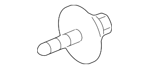 Genuine OEM Ford Part - Lower Cover Screw W710763-S900 | Genuine OEM ...