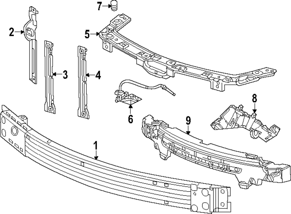 2024-2025 Chevrolet Trax Bracket 42825002 GM | GMPartsDirect.com