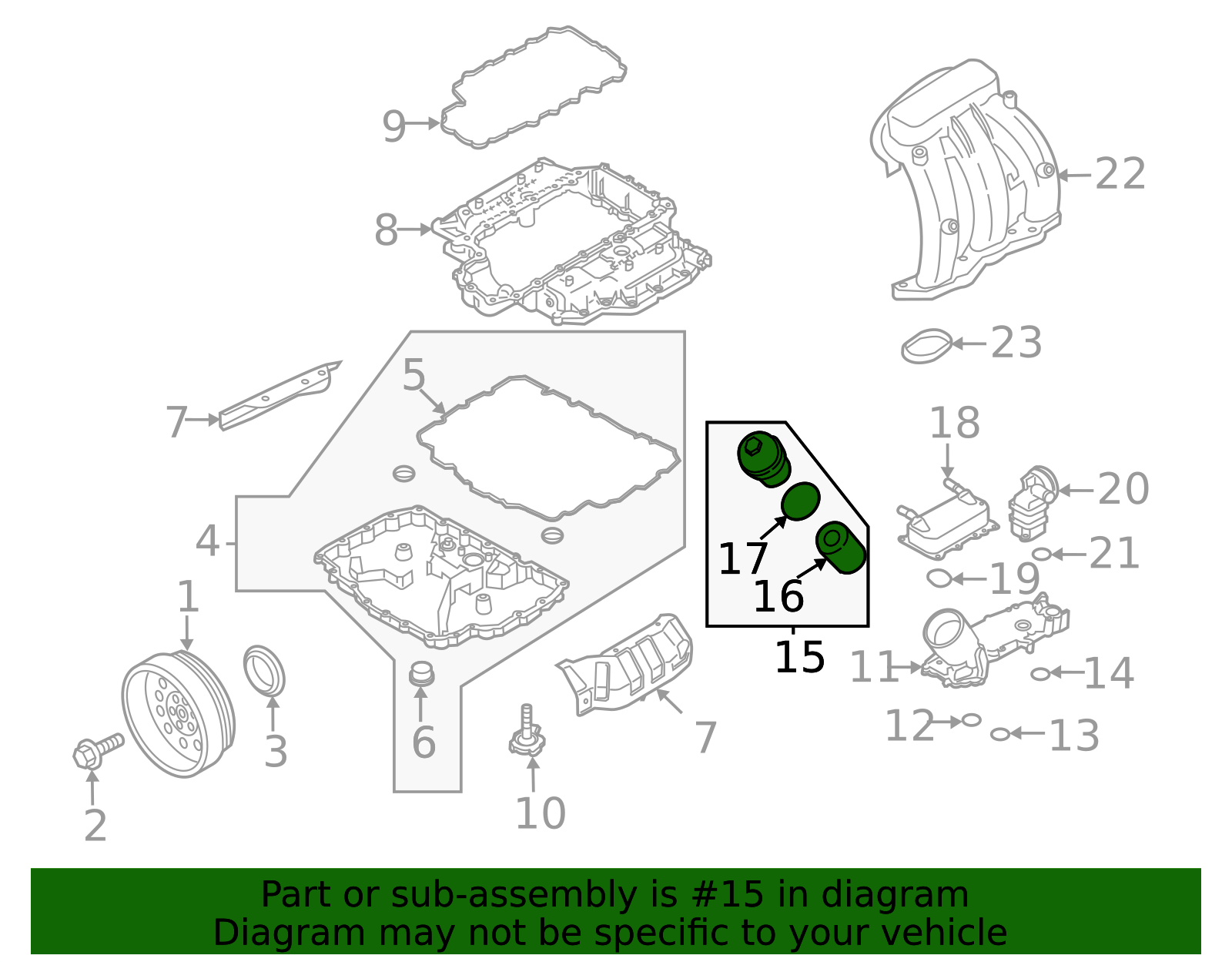 2008-2024 Porsche Oil Filter 0PB-115-403 | Sunset Porsche Parts