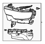 2019-2024 Ram 1500 Headlamp 68316084AH | Mopar Parts Canada