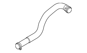 2019-2020 Nissan Altima Lower Rear Hose 21503-6CA5A | TascaParts.com