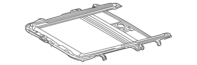 2014-2024 Toyota 4Runner Slide Assembly 63203-35091 | OEM Parts Online
