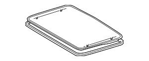 63201-35100 - Sunroof Glass - 2010-2020 Toyota 4Runner | Lithia Toyota ...