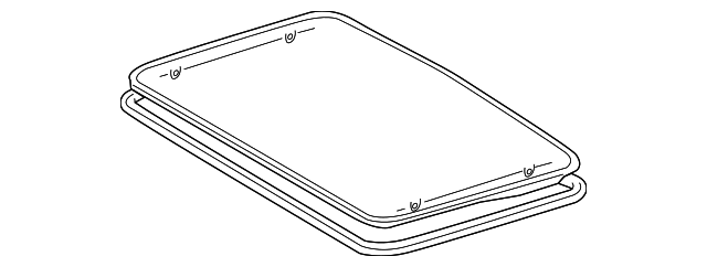 63201-35100 - Sunroof Glass - 2010-2020 Toyota 4Runner | Lithia Toyota ...