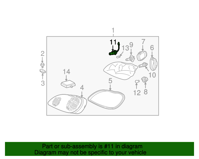 000000-000268 - Bulb H1 1995-2006 Mercedes-Benz | Mercedes-Benz USA Parts