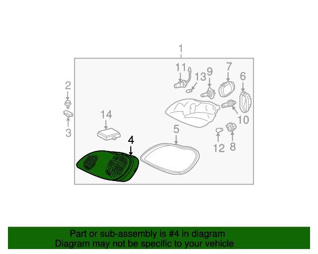 220-820-18-66 - Headlight Lens 2000-2002 Mercedes-Benz ...