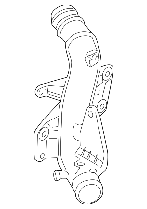 2009-2017 Audi Pressure Pipe 8K0-145-673-AJ | OEM Parts Online