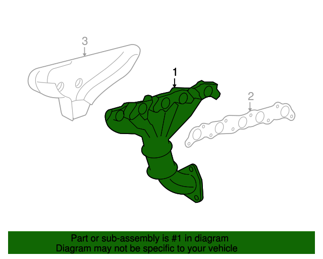 2007-2012 GM Manifold (Replaces Part Number 12655846) 19418950 GM ...