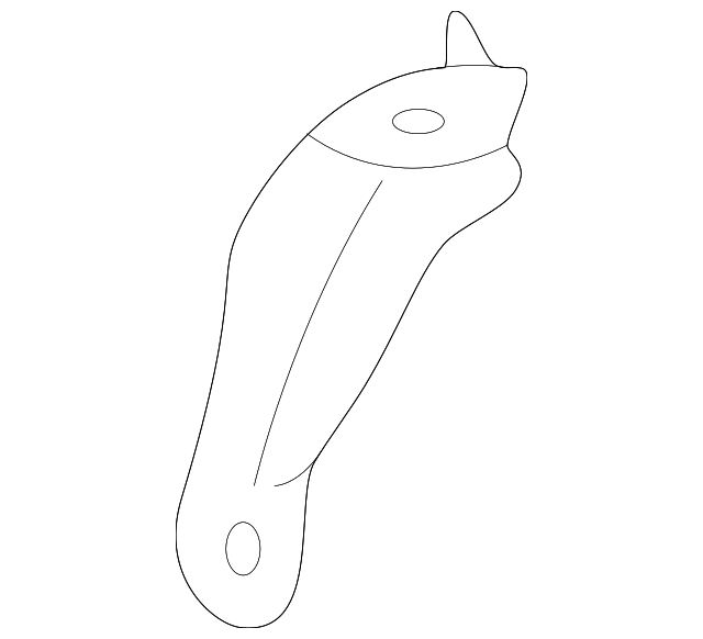 203-626-66-14 - Bumper Bracket 2005 Mercedes-Benz | Mercedes-Benz USA Parts