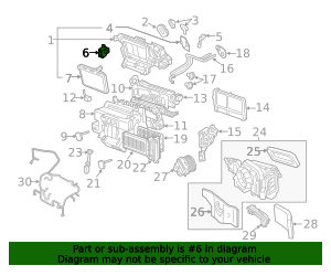 2017-2023 Audi A/C Expansion Valve 4M0-816-679 | AutoNationParts.com