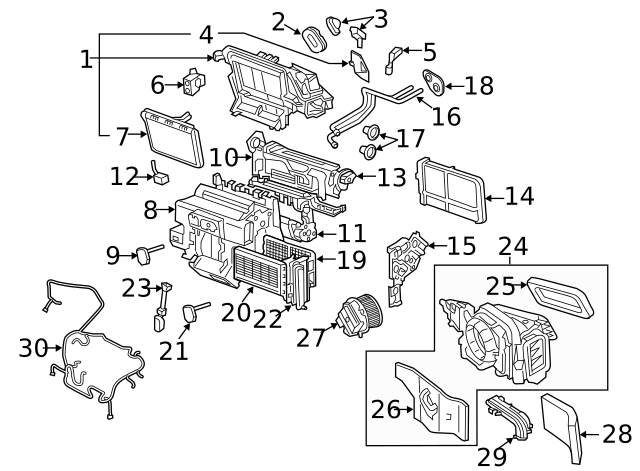 4M0-820-511-A - Adjust Motor 2017-2024 Audi | Audi OEM Parts