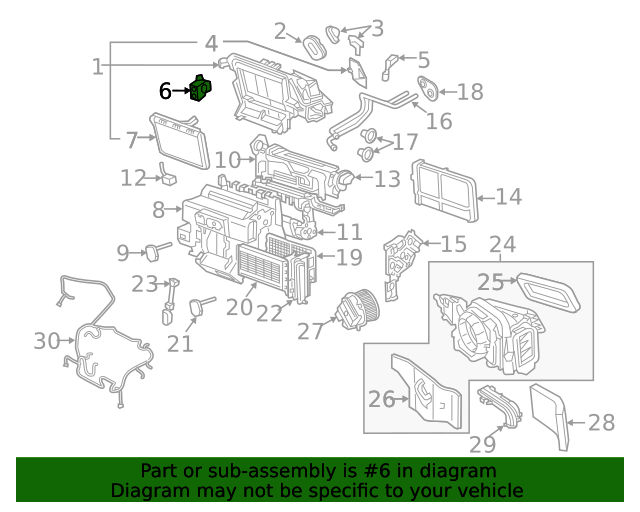 2017-2023 Audi A/C Expansion Valve 4M0-816-679 | AutoNationParts.com