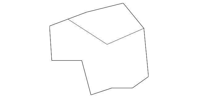 2014-2021 Nissan Rogue Cowl Grille Clip 66820-4BA5A | Parts for Nissans