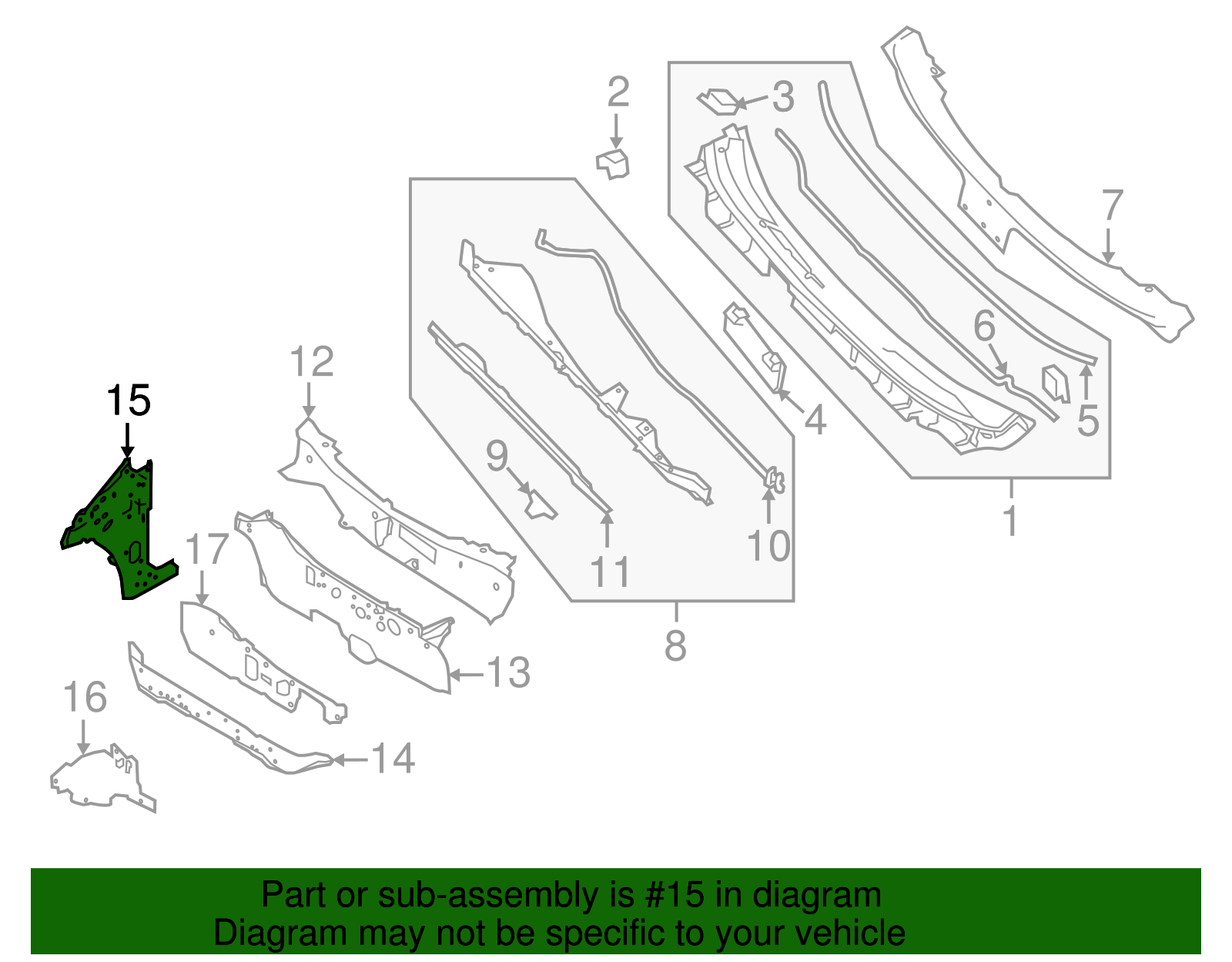 G6241-4BAMA - Side Panel 2014-2020 Nissan Rogue | Nissan Parts ...