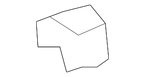 2014-2023 Nissan Rogue Cowl Grille Clip 66820-4BA5A | Parts for Nissans