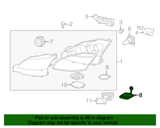 81107-50690 - Control Module For 2013-2017 Lexus | Lexus OE Parts