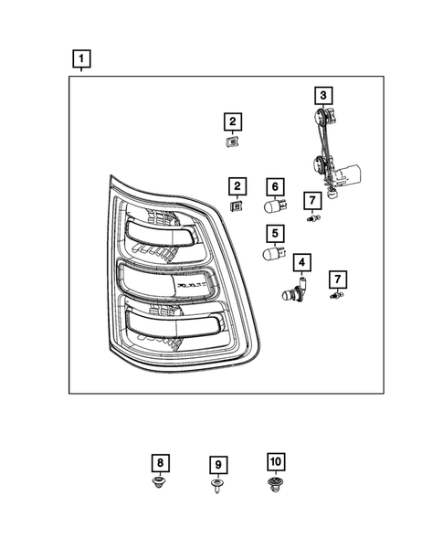 Lamps, Interior and Exterior for 2021 Ram 1500 | Mopar Factory Parts