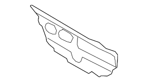 2007-2015 Hyundai Santa Fe Insulator 84124-0W000 | HyundaiParts.Online