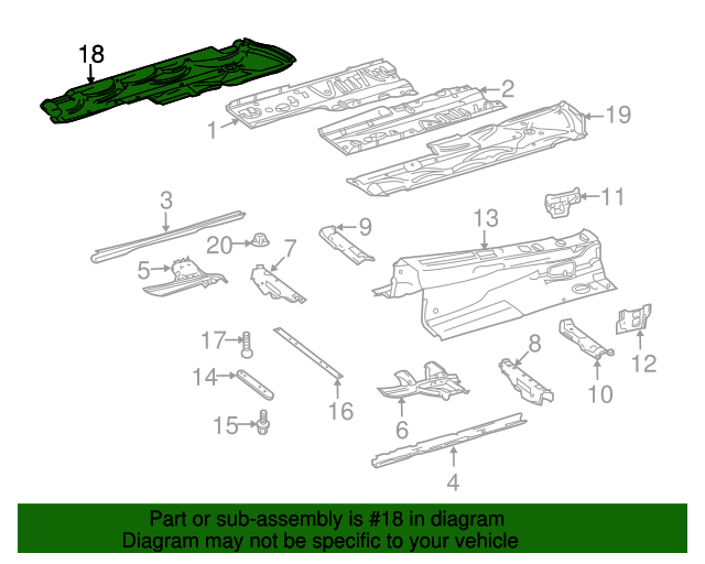 204-680-46-00 - Under Cover 2012-2015 Mercedes-Benz | Mercedes-Benz USA ...