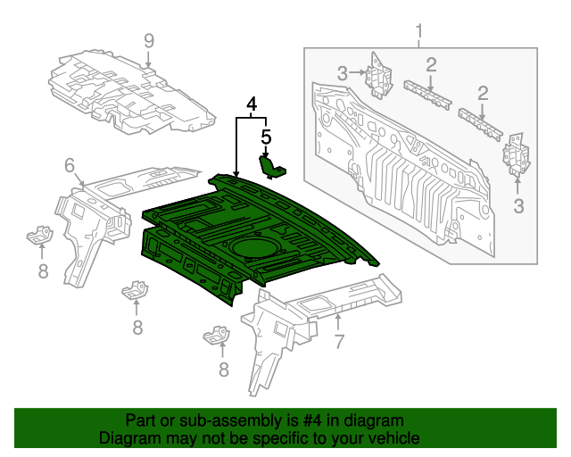 64101-06430 - Package Tray - 2018-2023 Toyota Camry | OEM Genuine ...