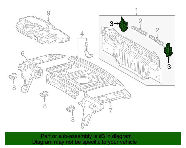 58303-06030 - Support Bracket - 2018-2024 Toyota Camry | OEM Genuine ...
