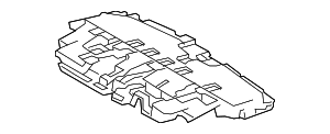 64165-06290 - Package Tray Insulator 2018-2023 Toyota Camry | Longo ...