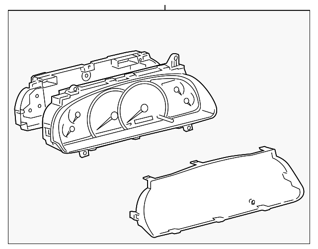83800-0C420 - Cluster Assembly 2005 Toyota Sequoia | Bam Wholesale Parts