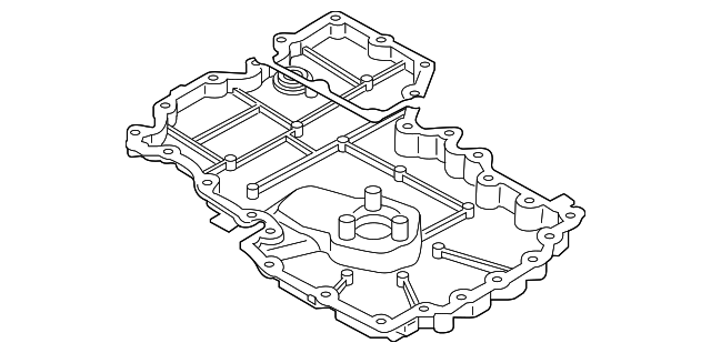 Genuine BMW 11-13-7-852-271 | Lower Oil Pan | FREE Shipping on Most ...