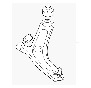 54501-3S200 - Lower Control Arm 2011-2016 Kia | Genuine Kia Parts