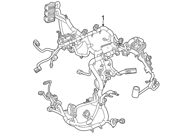 Genuine OEM Engine Wiring Harness Part# 84458895 Fits 2019 Chevrolet ...