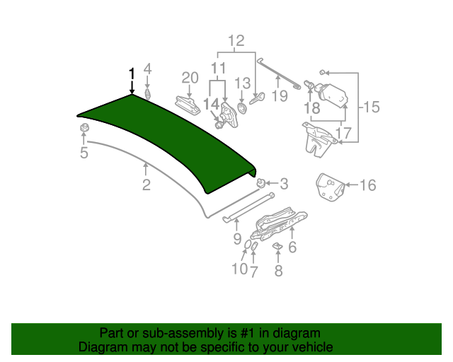 Genuine BMW 41-62-8-212-602 | Trunk Lid | FREE Shipping on Most Orders ...