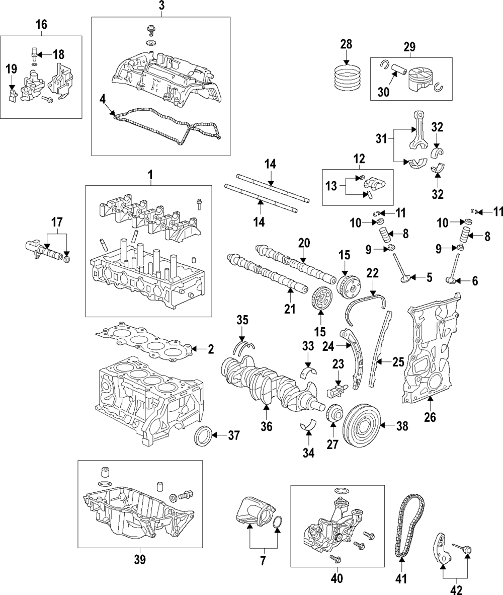 2018-2022 Honda Accord Valve Assembly 15810-6B2-A01 | Honda Factory Parts