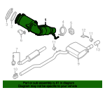 18-32-7-634-630 - Catalytic Converter - 2016-2019 Mini | BMWPartsHub