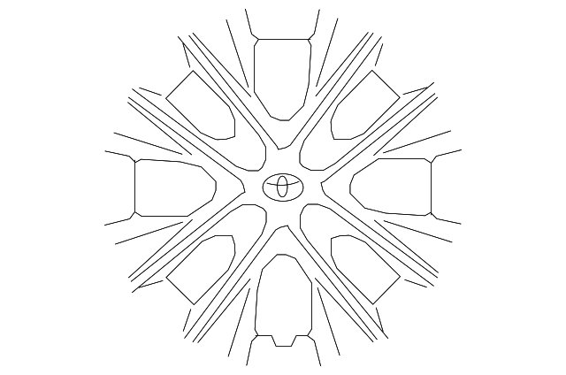 2014-2019 Toyota Corolla Wheel Cover 42602-02350 | OEM Parts Online