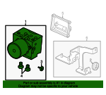 2007-2017 GM Brake Pressure Modulator Valve 15911550 GM | GMPartsDirect.com