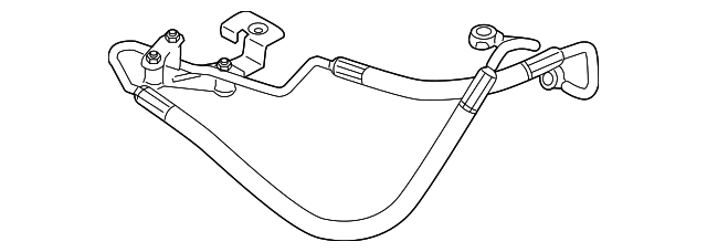 32416784347 - 2006-2013 BMW Pressure Hose (32-41-6-784-347) | BMW of ...