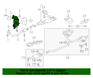 2022 Buick Enclave Catalytic Converter 85132447 | GMPartsDirect.com