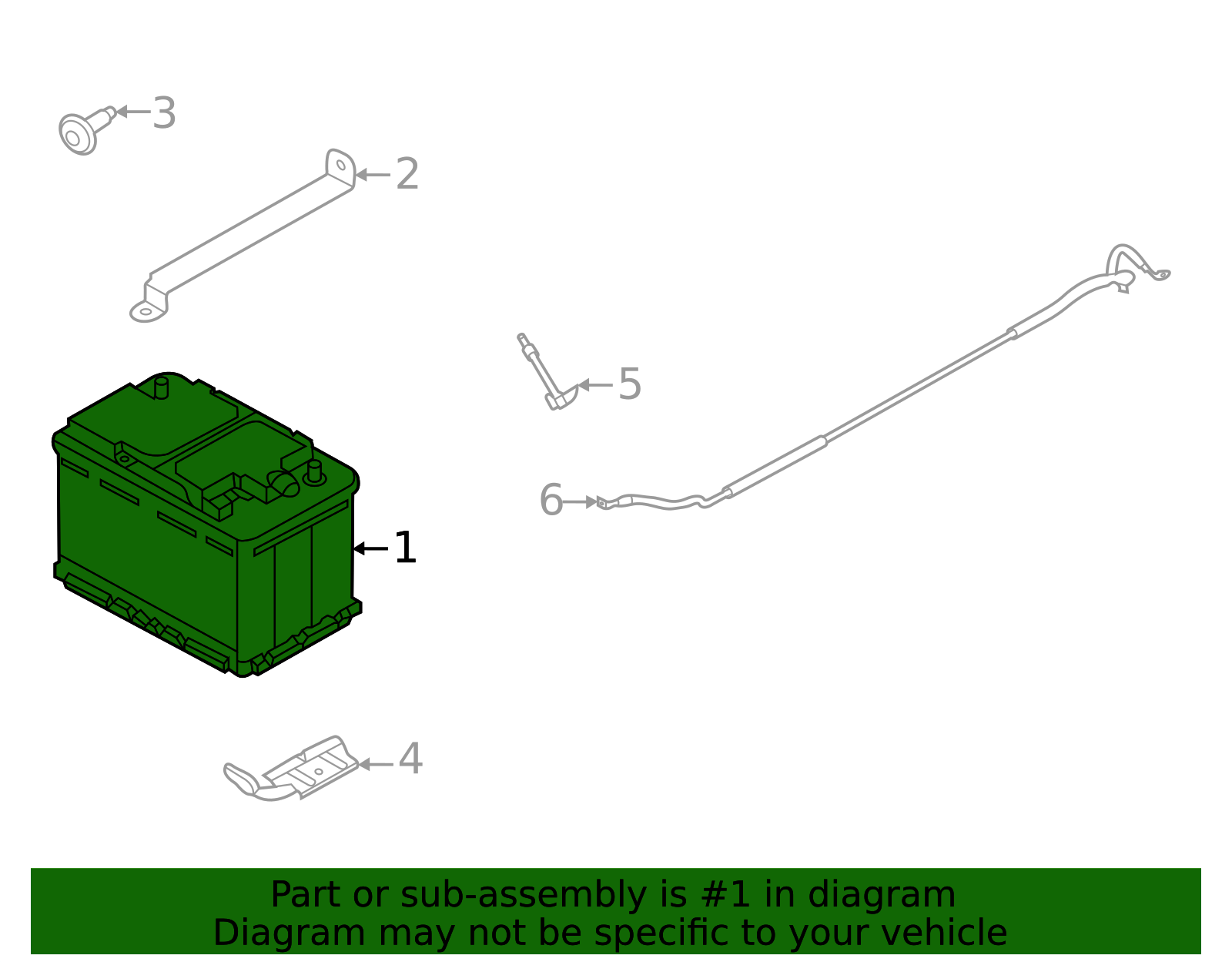 2019-2024 Porsche | Vehicle Battery | 9Y0-915-105-QY | OEM Vehicle Parts